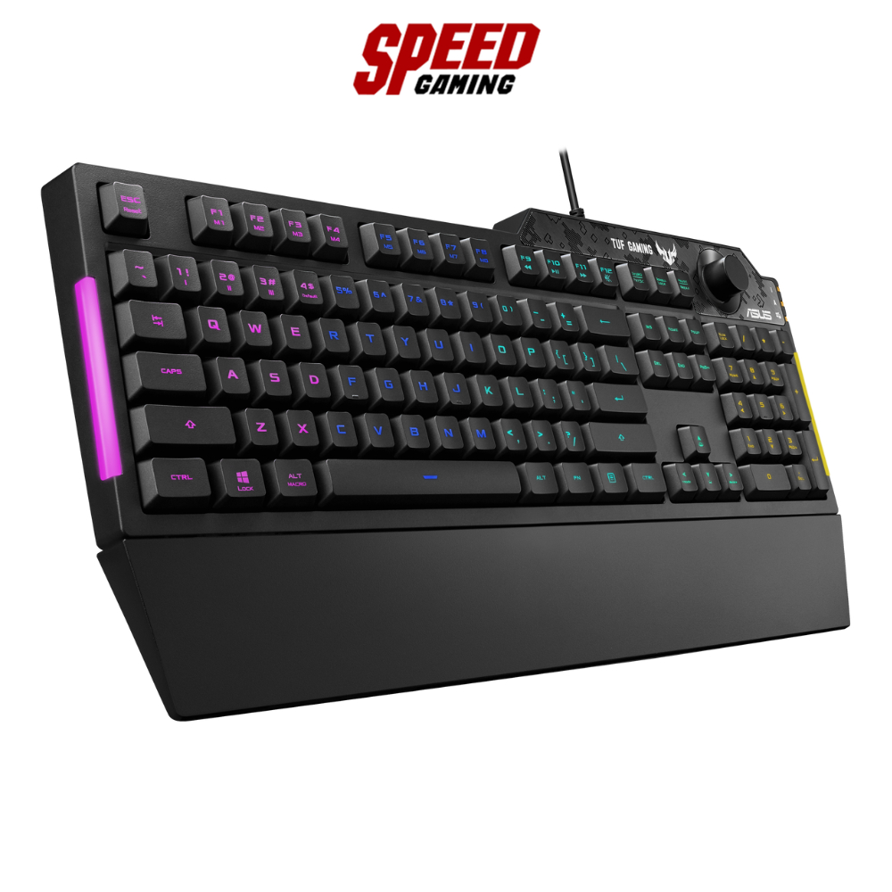 ASUS TUF GAMING K1 KEYBOARD (คีย์บอร์ด) Tactile Mech-Brane Switches ...