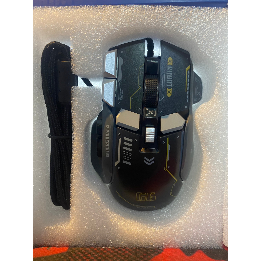 (Jbservice)ส่งจากประเทศไทย เม้าส์เกมส์มิ่ง G6 Gaming mouse เม้าส์มาร์โ ...