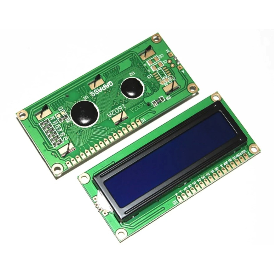 LCD 1602 I2C with Blacklight Blue Green Yellow จอ แสดงผล ตัวอักษร แอล ...