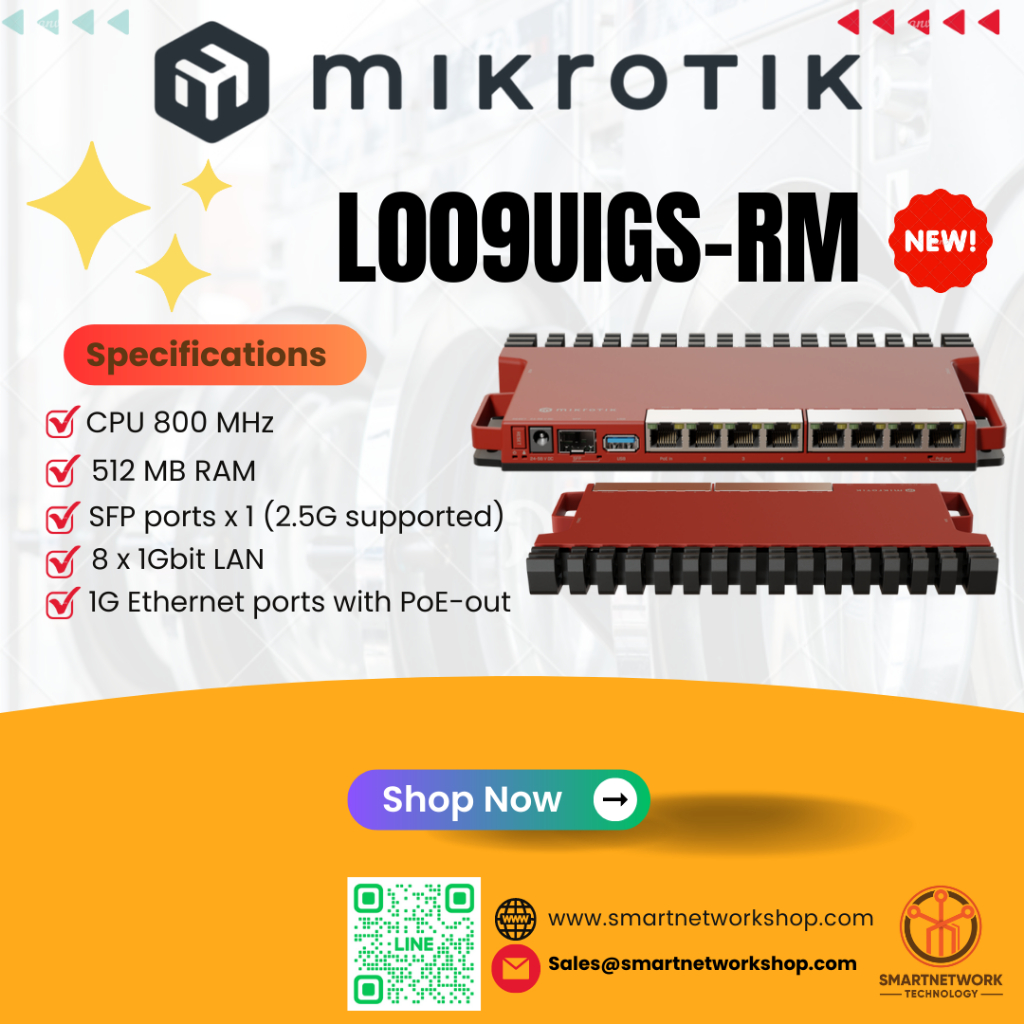 Mikrotik L009UiGS-RM 🎯🎯🔸ราคาถูก🔸รับประกัน🔸สินค้าใหม่🔸ส่งเร็ว🔸รับประกัน ...