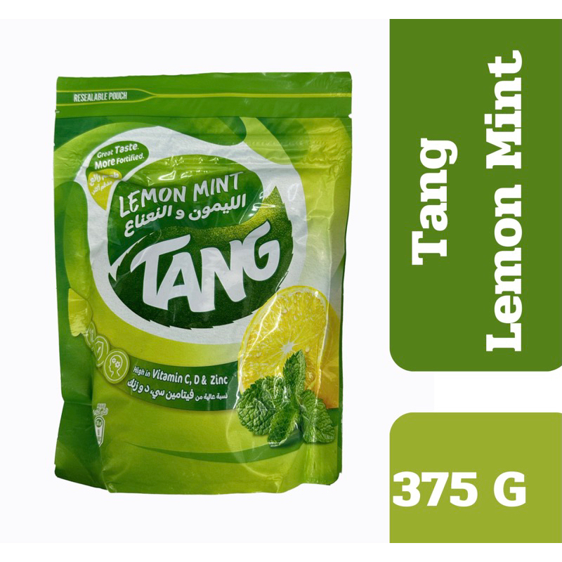 Tang Lemon Mint 375g ++ แทง เลมอน มิ้นต์ ชนิดชง 375 กรัม | Shopee Thailand