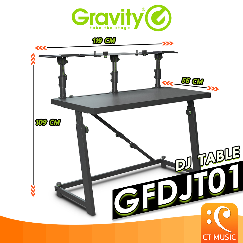 Gravity GFDJT01 DJ Desk – โต๊ะ DJ | Shopee Thailand