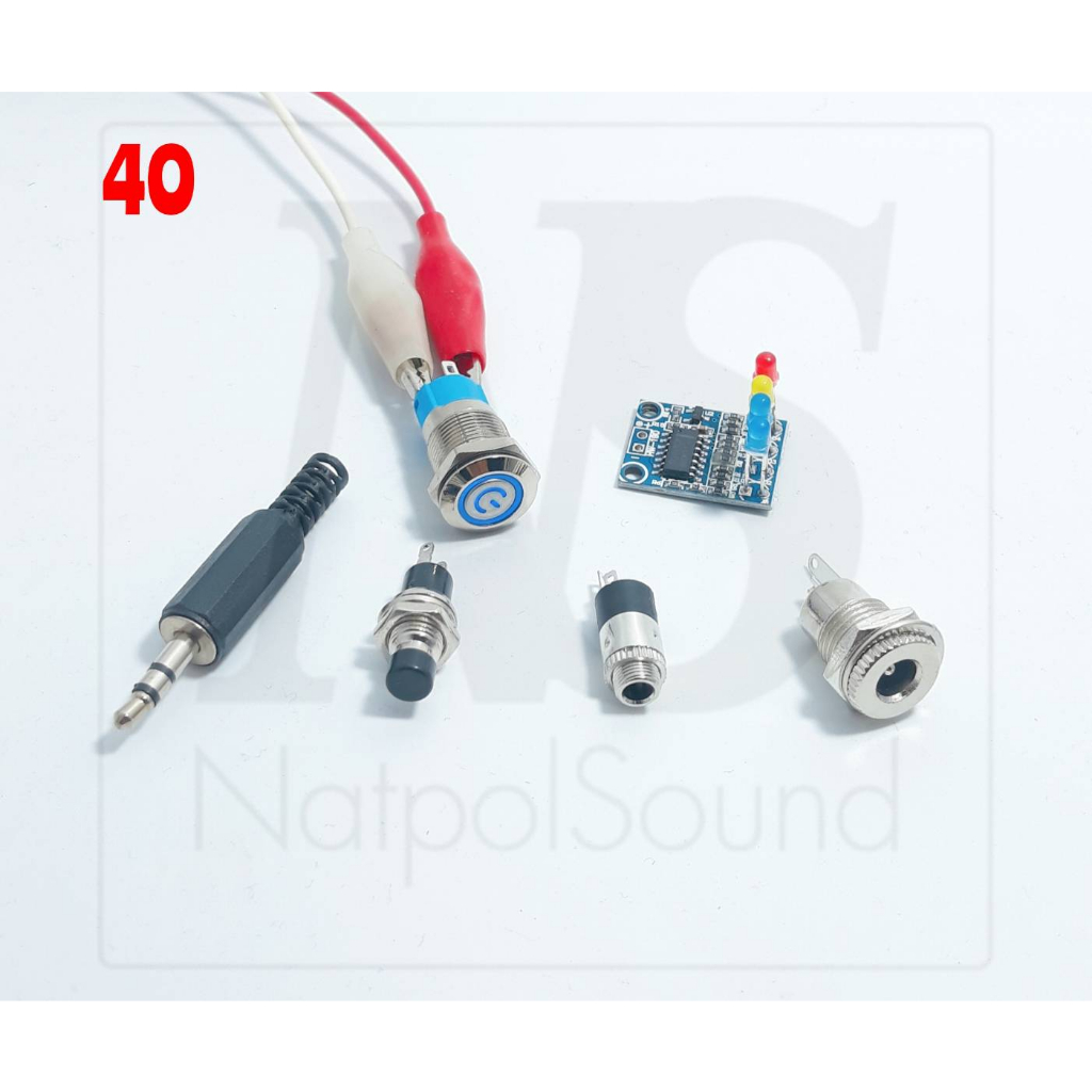 อุปกรณ์บนเพลทชุด35-40 สวิทช์vip กดติดกดดับ12mm. เช็คแบต7mm วัตแบต12V ...