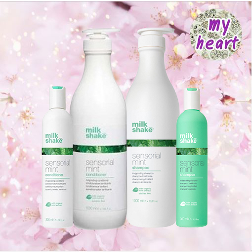 Milk Shake Sensorial Mint Shampoo/Conditioner ให้ความชุ่มชื้นแก่เส้นผม ...