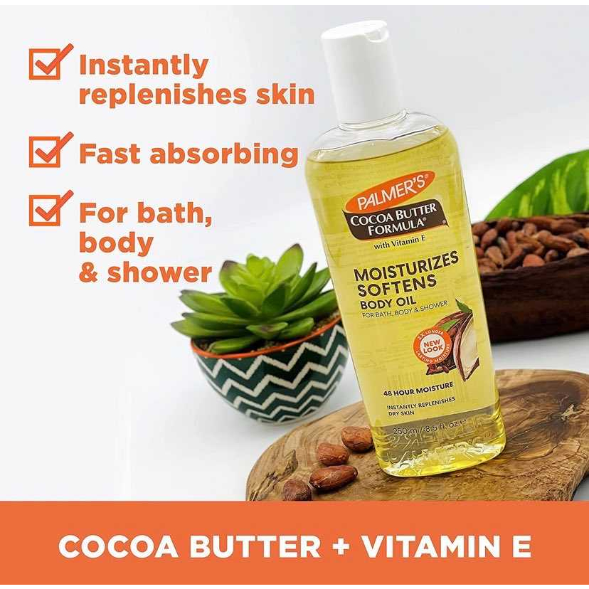 Palmer's Cocoa Butter Formula, Moisturizing Body Oil With Vitamin E, 1. ...