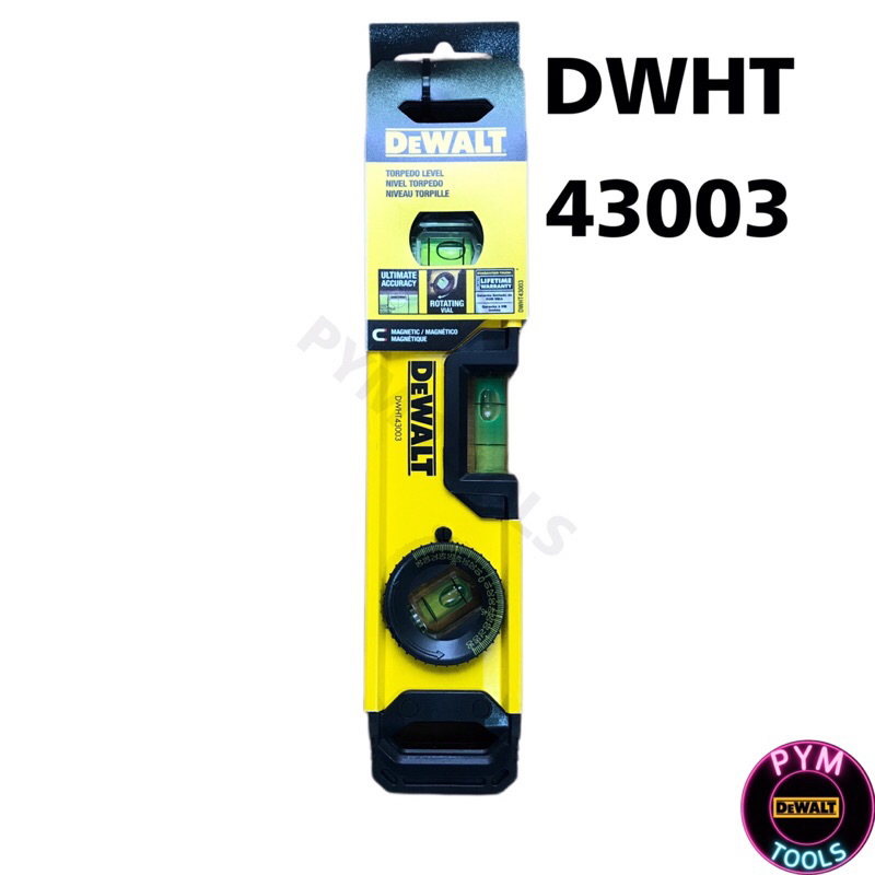 DEWALT ระดับน้ำ มีแม่เหล็ก (Magnetic) รุ่น DWHT0-43003 ขนาด 9" | Shopee ...