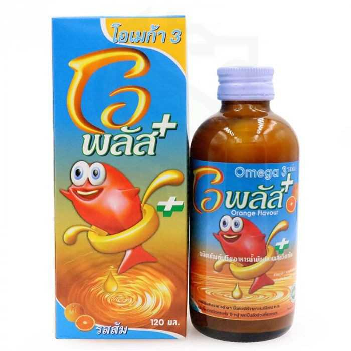 O+Plus โอ พลัส 120 ml. โอเมก้า 3 อาหารเสริมสำหรับ | Shopee Thailand