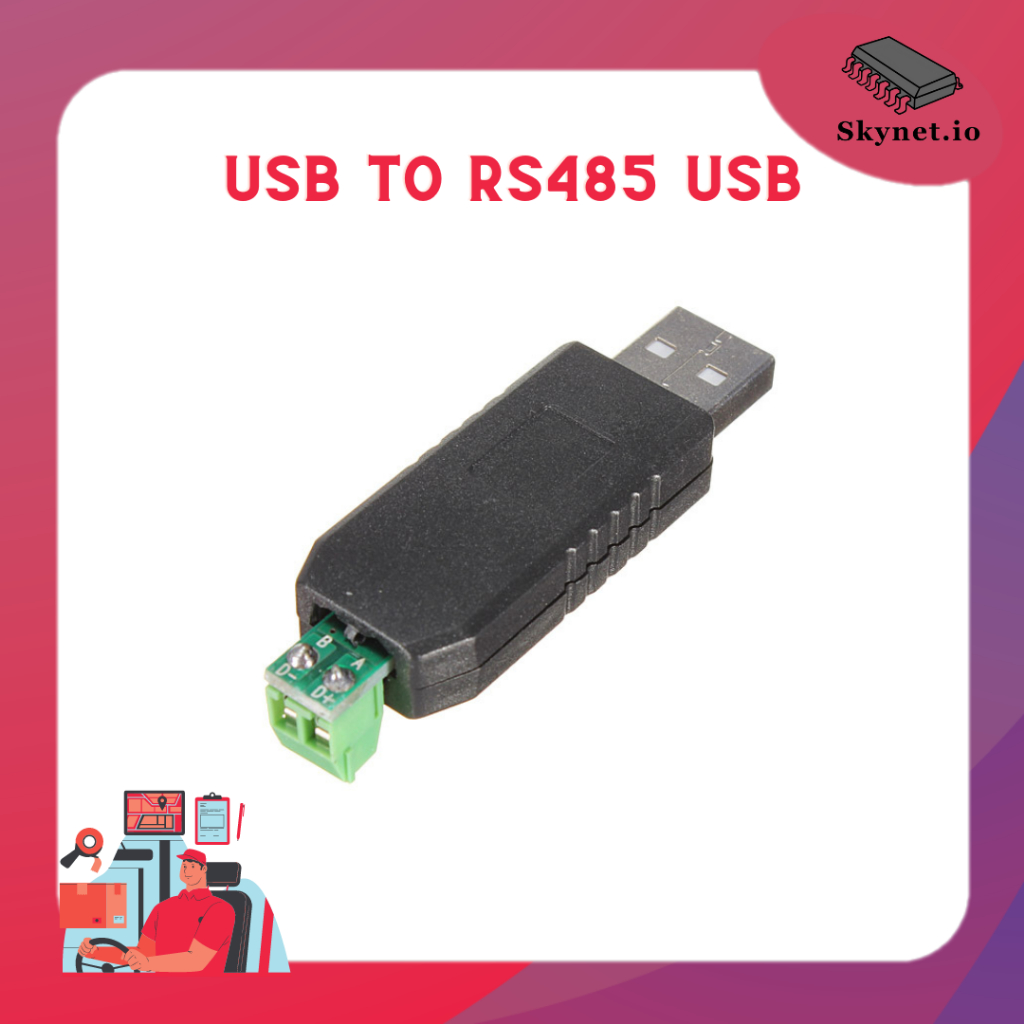 USB to RS485 USB - 485 Converter Adapter Support Win7 WIN8 XP Vista ...