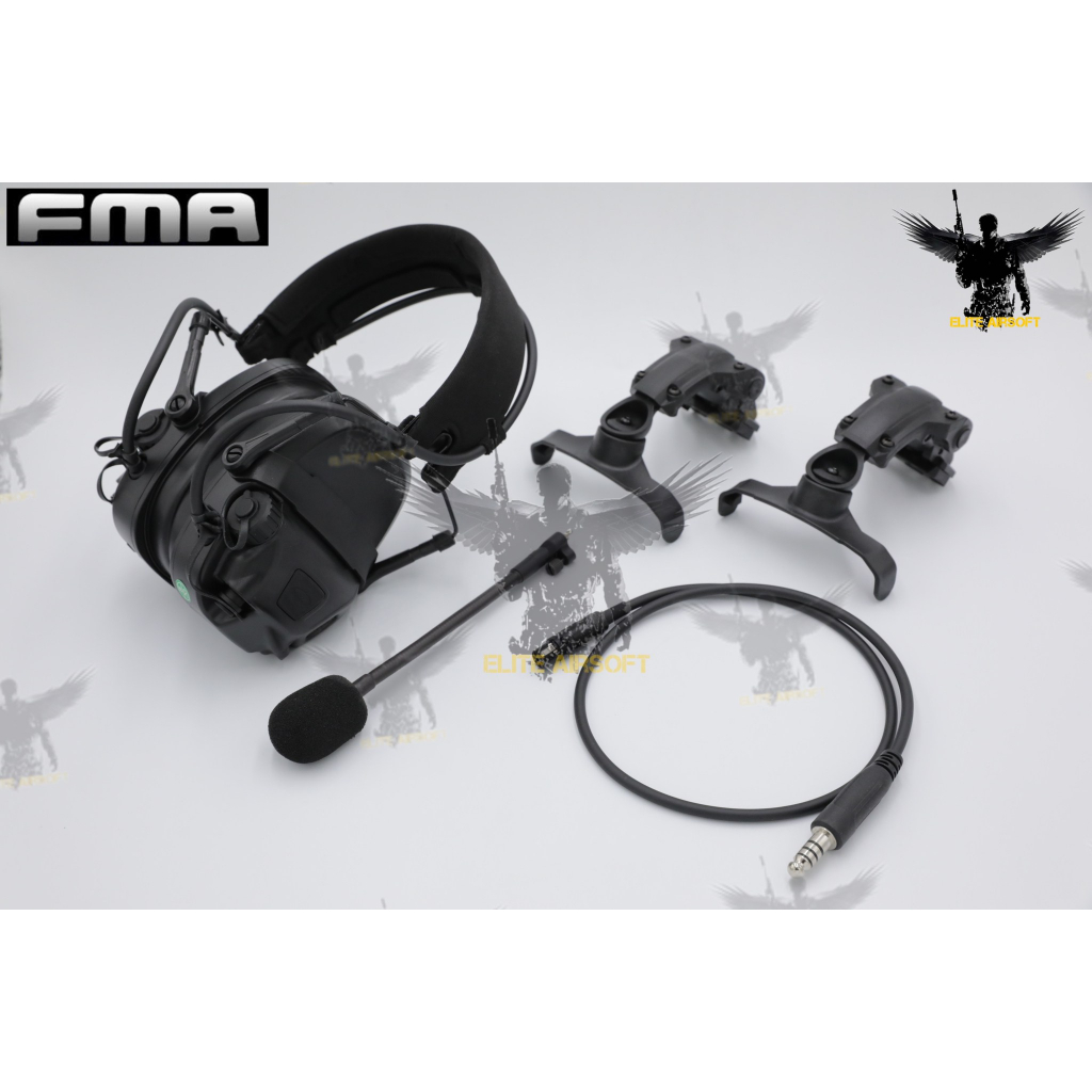 หูฟังสื่อสารตัดเสียง ทรง Ops-Core AMP ยี่ห้อ FMA (FCS AMP tactical ...