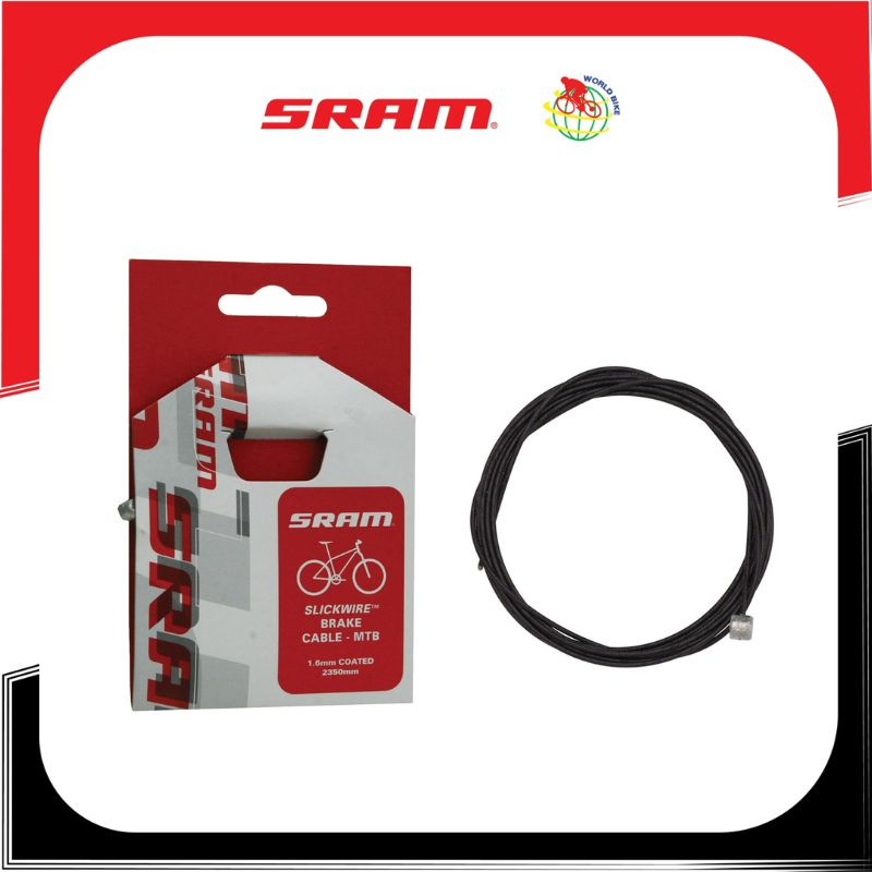 ชุดสายเบรกภูเขา Sram รุ่น Slickwire Stainless PTFE Coated Cable MTB ...