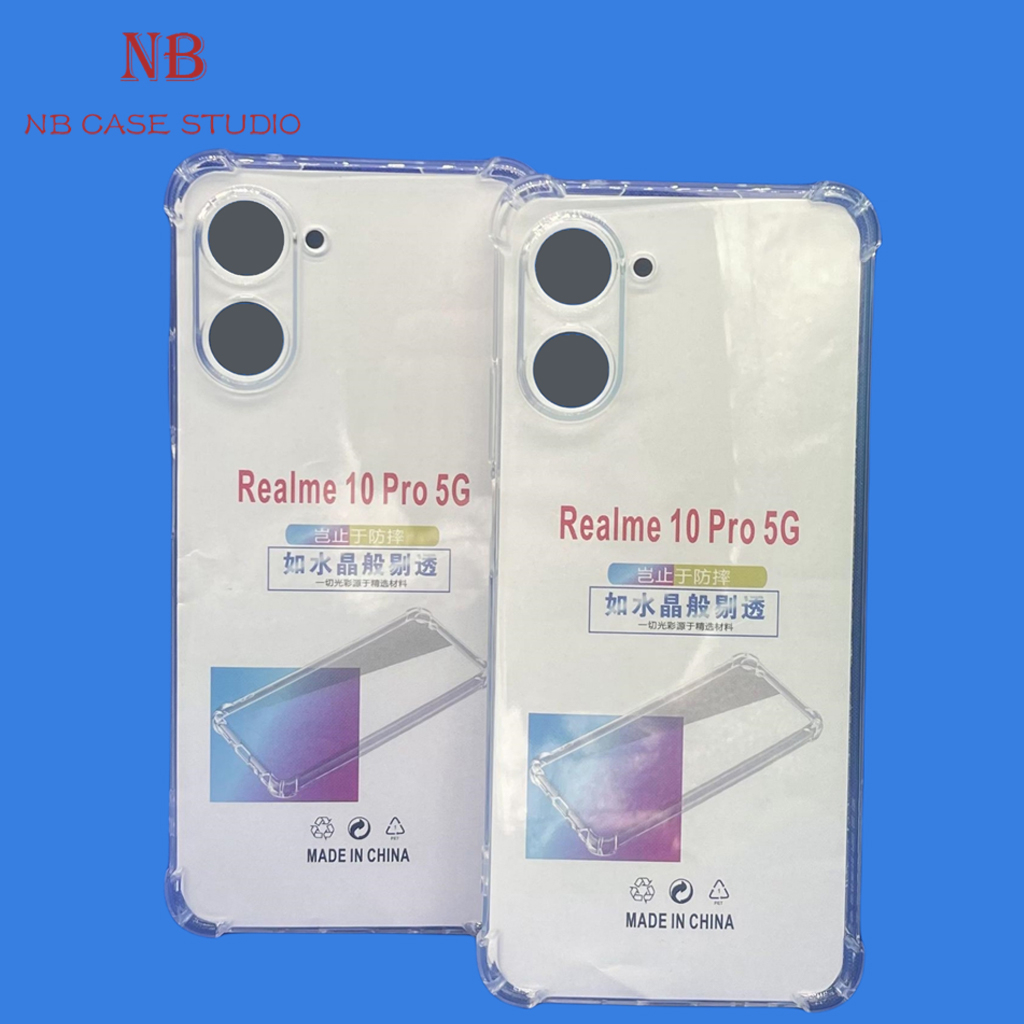 Case Realme เคส realme 10 pro 5G ตรงรุ่น แบบ TPU ใสเสริมขอบและมุมกัน ...