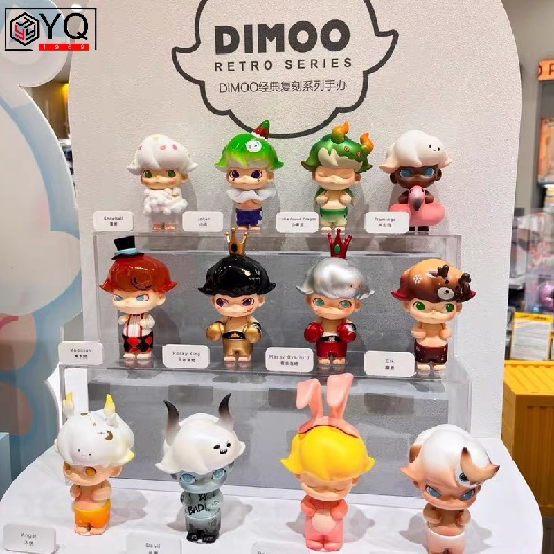 กล่องสุ่มดีโม่ Dimoo Retro น่ารักมากๆบางตัวสามารถเปลี่ยนสีได้มี 12 เเบบ ...