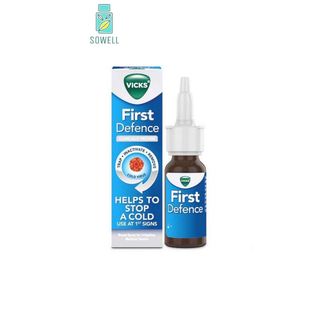 Vicks First Defence Nasal Spray 15 ml วิคส์ สเปรย์พ่นจมูก 1 ขวด ...