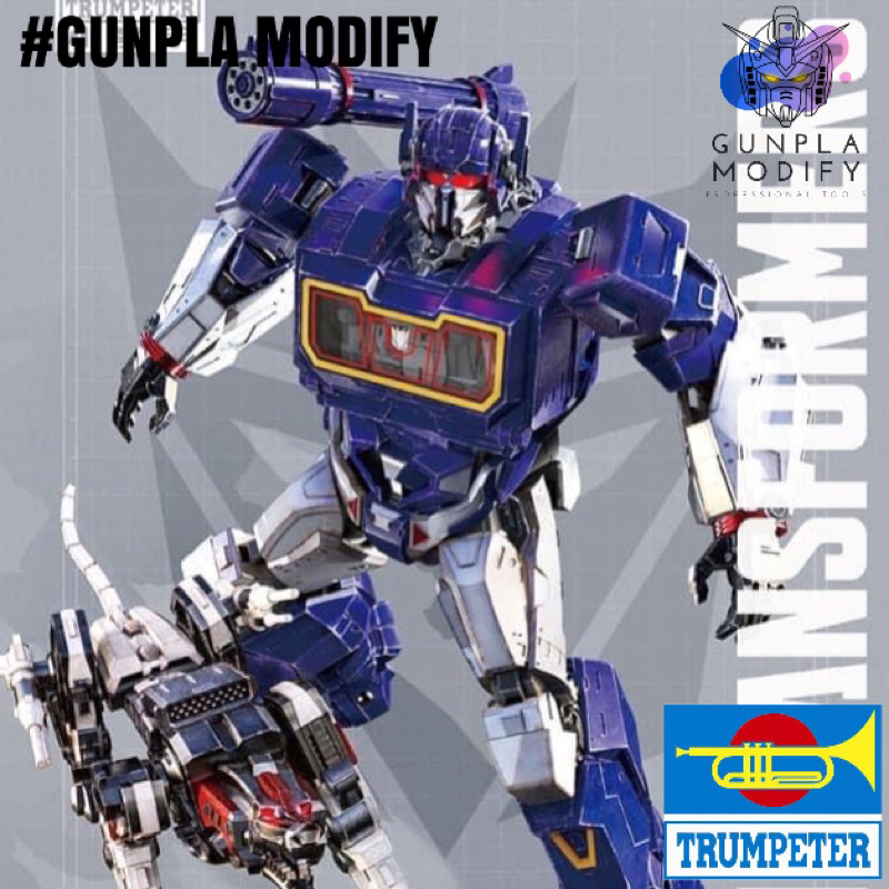 TRUMPETERS โมเดลประกอบ TRANSFORMERS SOUNDWAVE & RAVAGE SK05 | Shopee ...