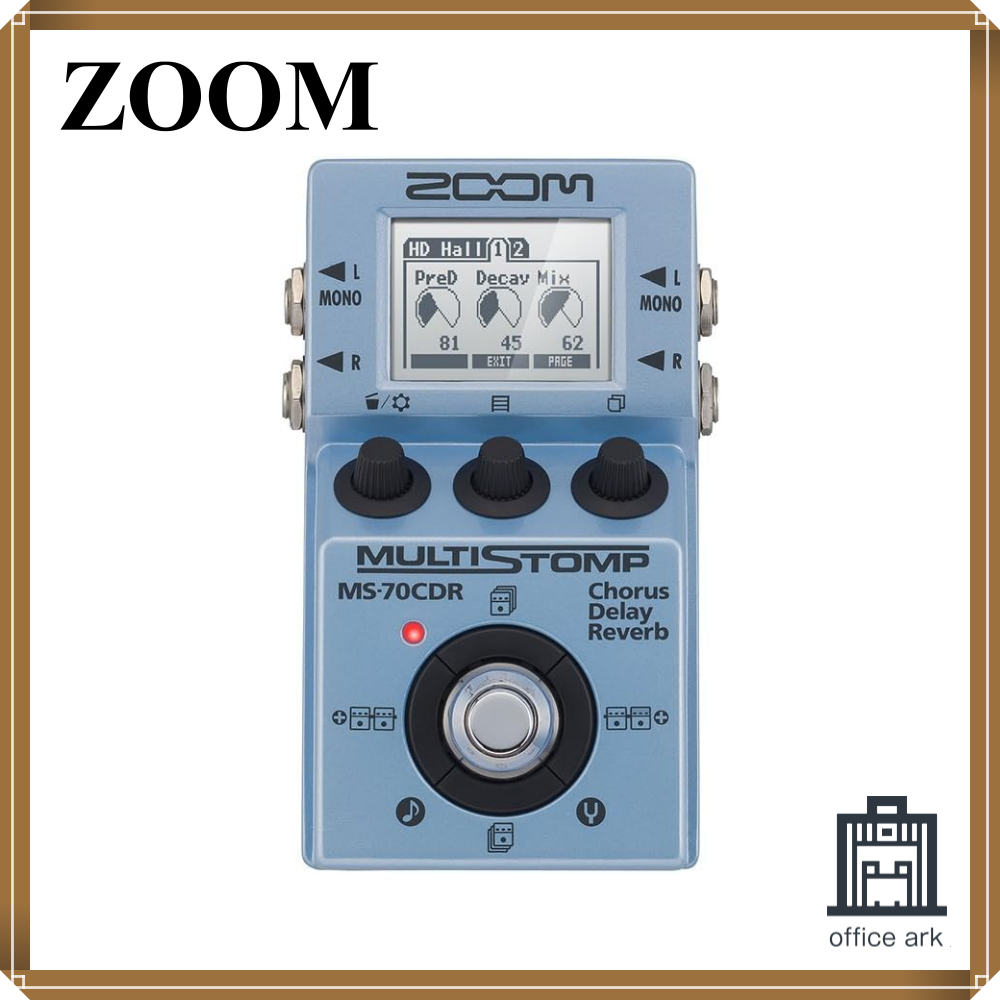 ZOOM Multi Stomp Spatial Effector MS-70CDR [ส่งตรงจากญี่ปุ่น] | Shopee ...