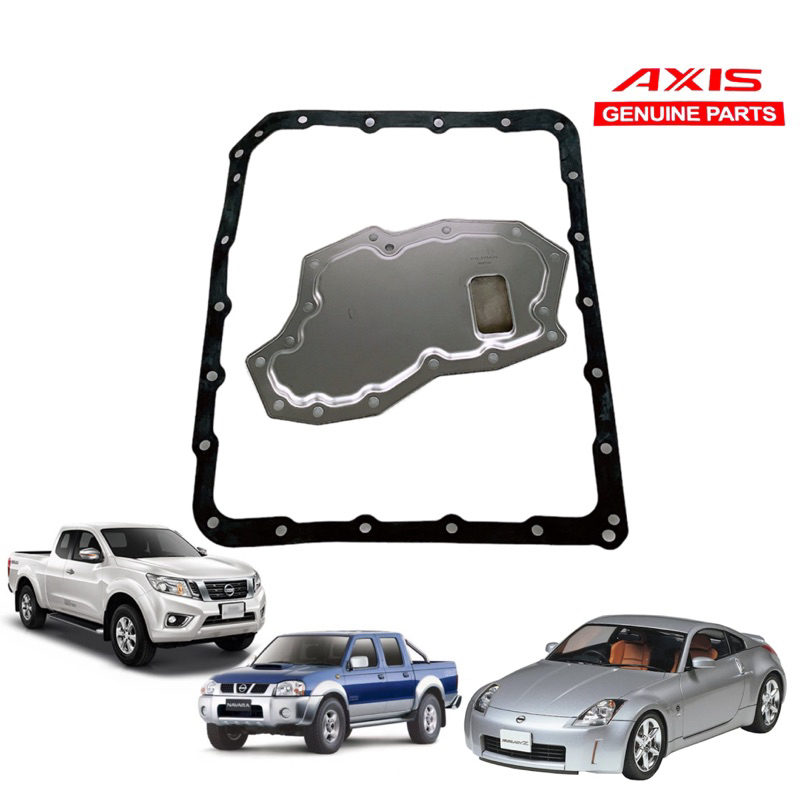 กรองเกียร์ ออโต้ แถมประเก็นยาง 24รู Nissan Navara D40 ปี03-14 350Z ปี02 ...