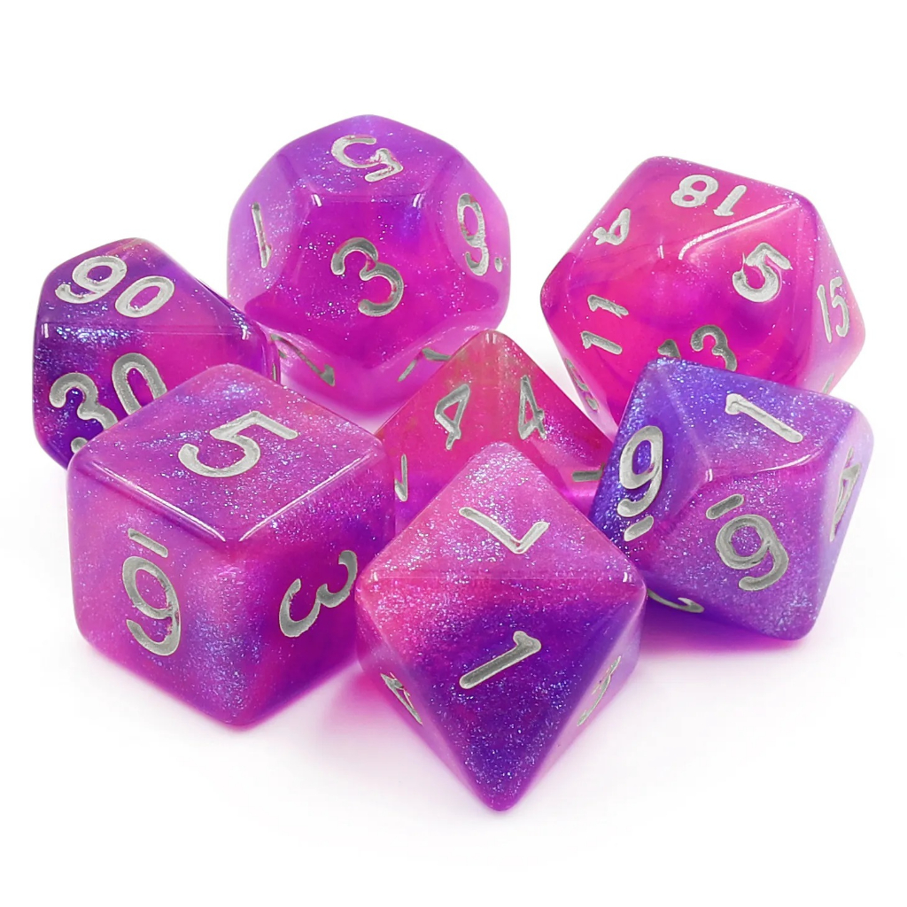 ลูกเต๋า Dice Set of 7 | For DnD D&D MTG RPG TRPG Boardgames เกมกระดาน ...