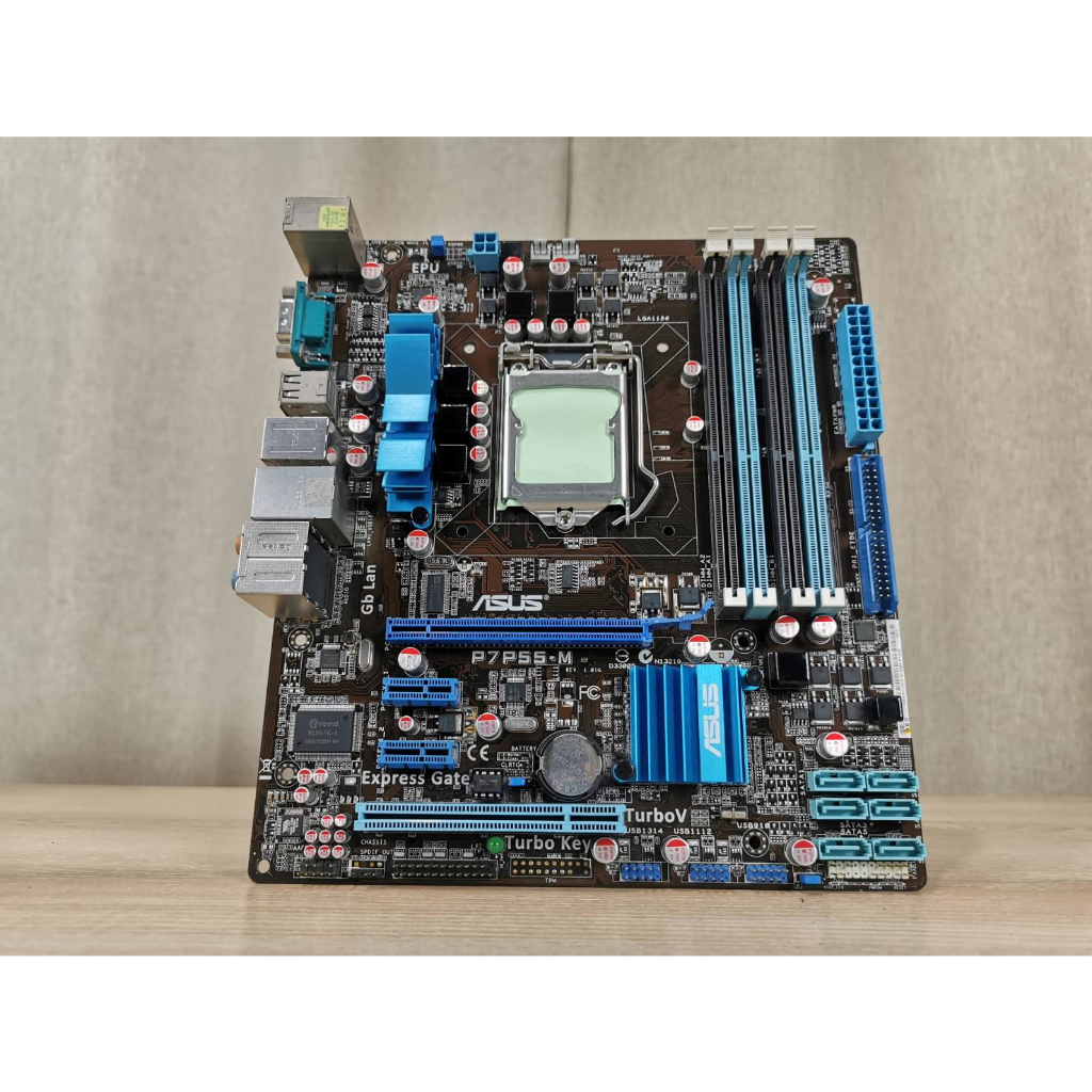 เมนบอร์ด(mainboard) Asus P7 series / P7H55 m lx / P8P55M LX (socket ...