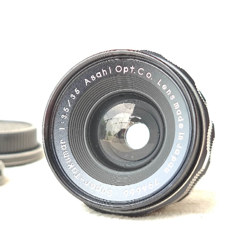 เลนส์มือหมุน Asahi Super Takumar 35mm f/3.5 Wide Angle Mount M42 screw ...