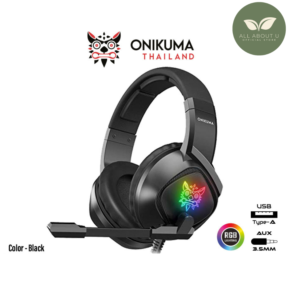 AllAboutU ONIKUMA K19 RGB Gaming Headset หูฟังเกมมิ่ง ใช้งานได้ทั้ง PC ...