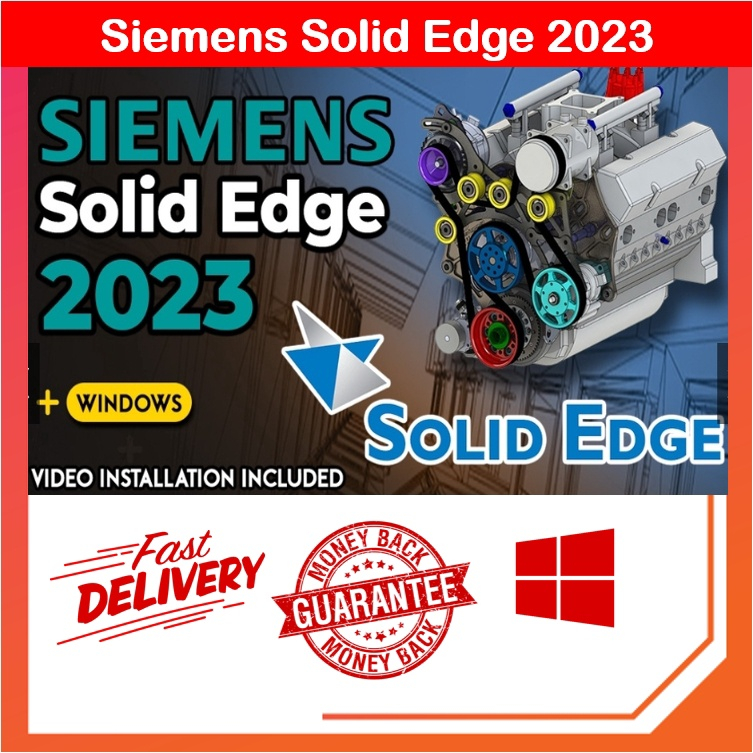 Siemens Solid Edge 2023 | For Windows | Full Working 100% | Shopee Thailand