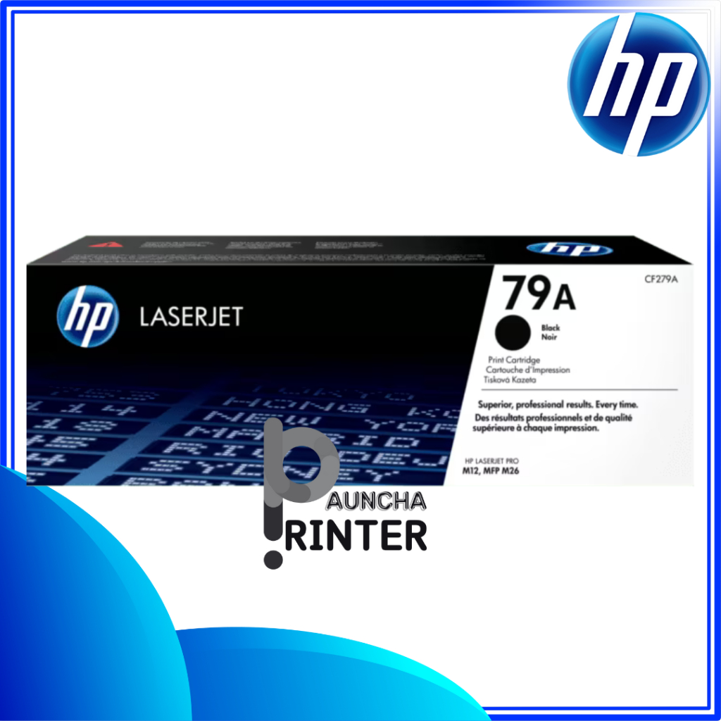 หมึกพิมพ์โทนเนอร์ HP 79A Toner Laser Jet Black (CF279A) ของแท้ 100% ...