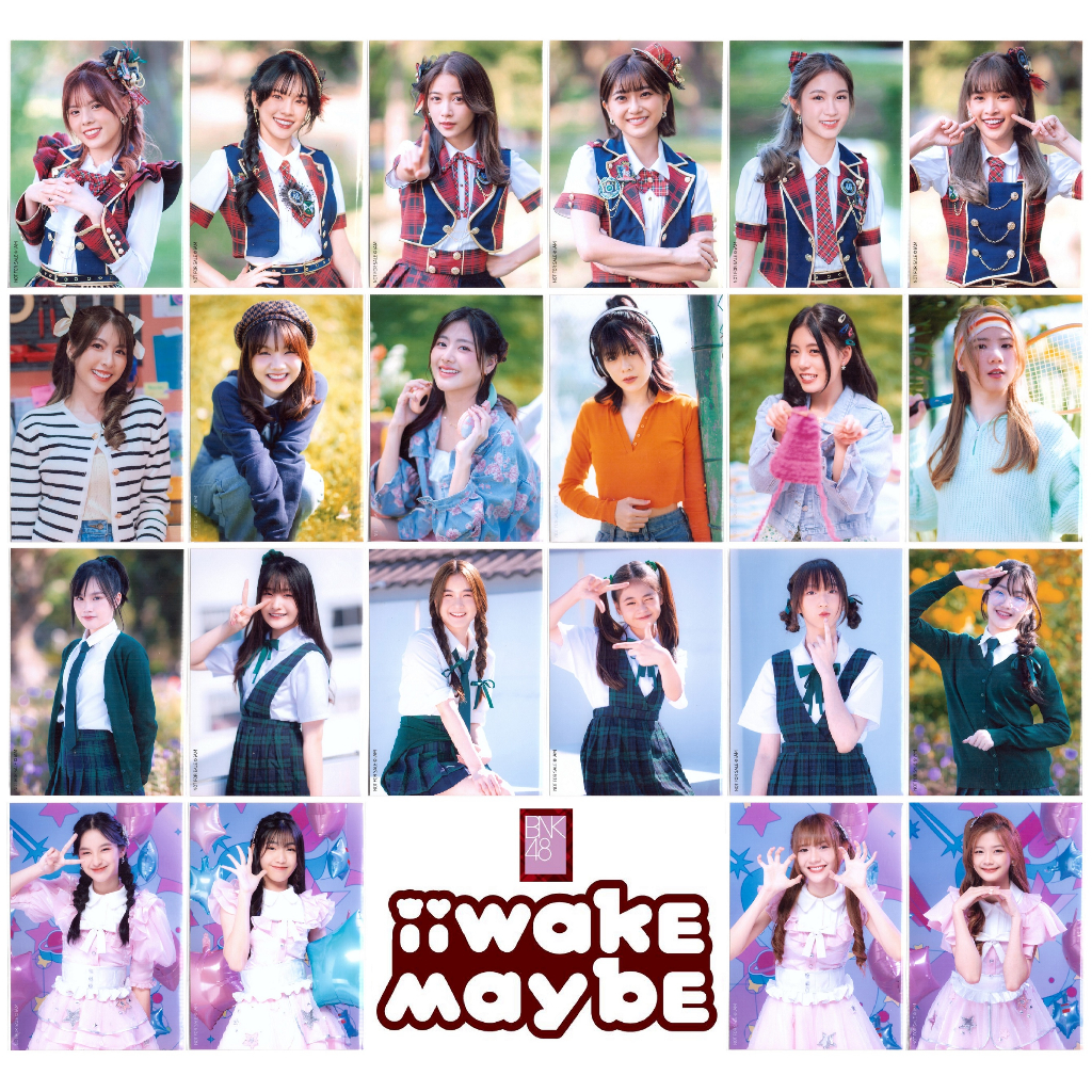[ปก] BNK48 13th single iiwake maybe ชอบเธอนะ รูปสุ่ม วันใหม่ Shoujotachi yo | Shopee Thailand