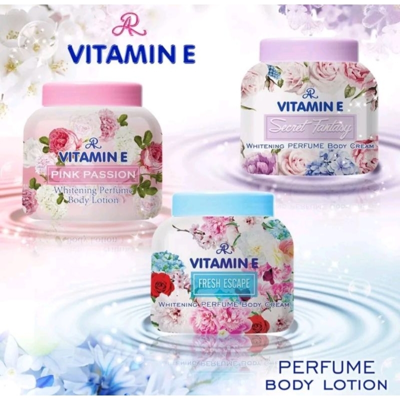 โลชั่นน้ำหอม AR VITAMIN E Perfume Body Lotion 200G. | Shopee Thailand