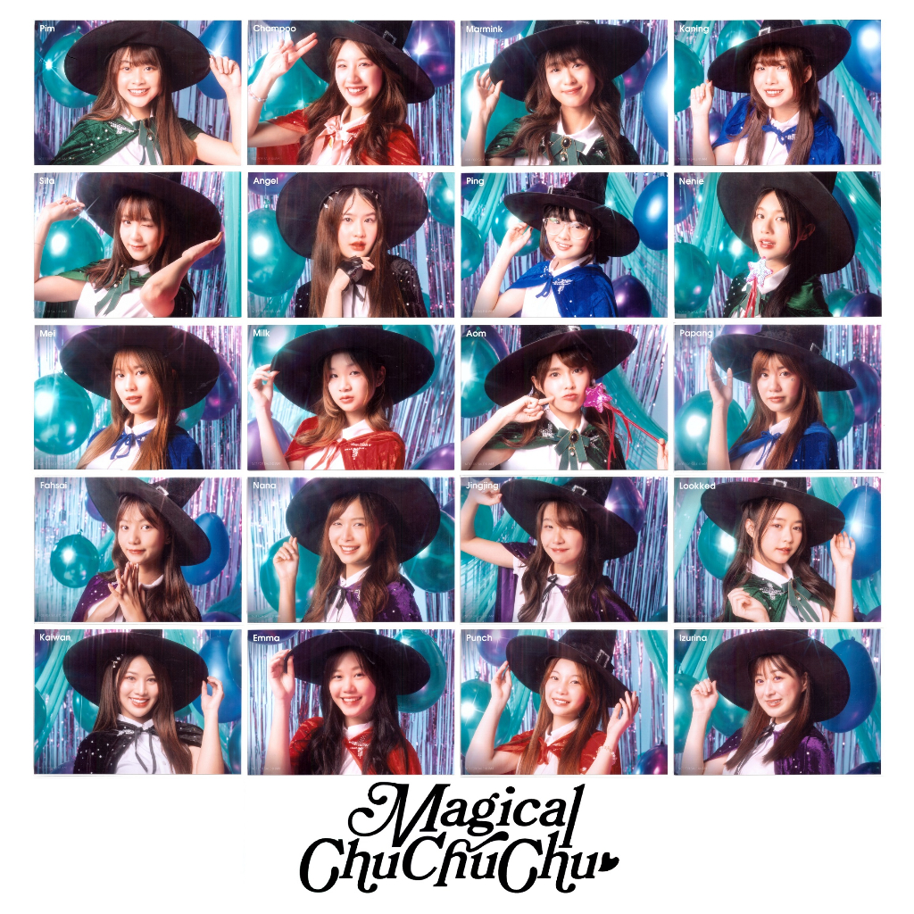 [แอคพิเศษ] CGM48 1st concert Magical ChuChuChu Printed Message card แอค ...