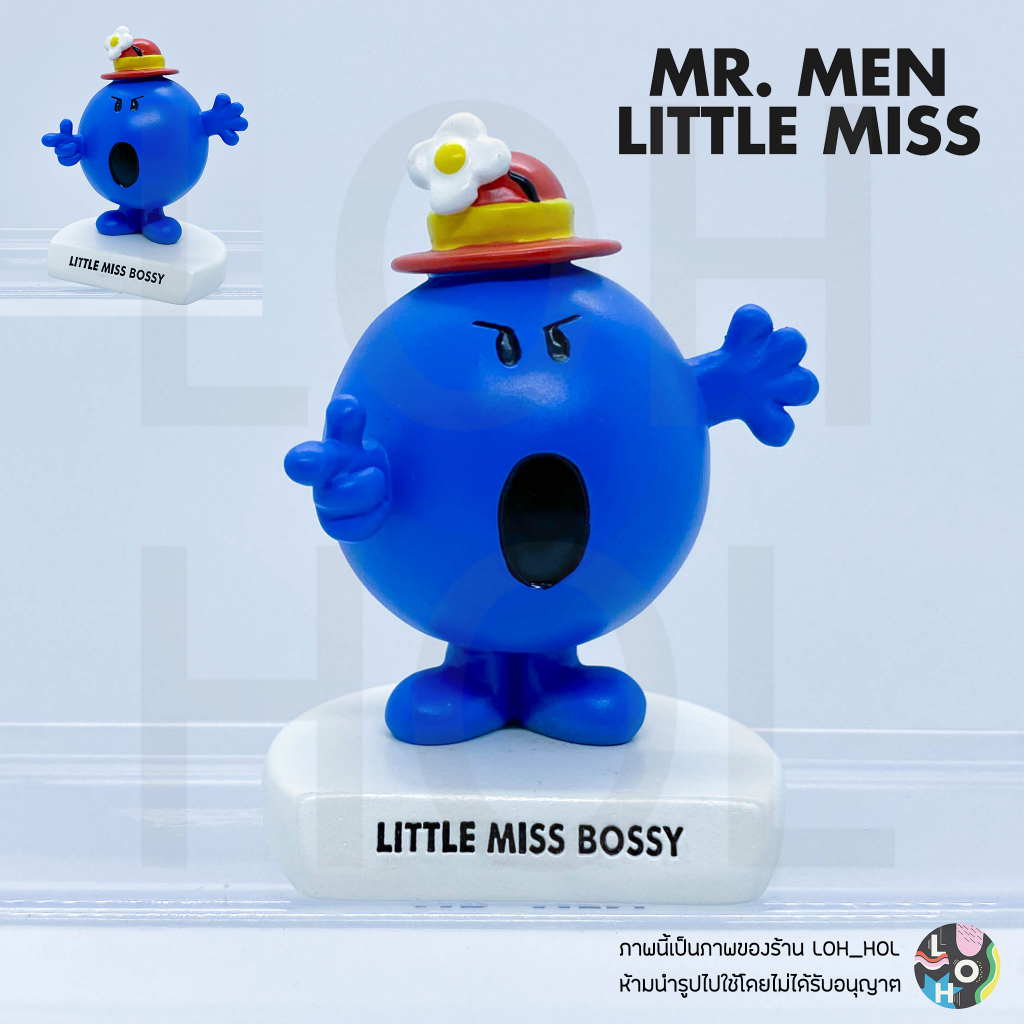 ของเเท้หายาก โมเดลปูนปั้น Mr men little miss ใหม่ในกล่อง รุ่น Gift ...