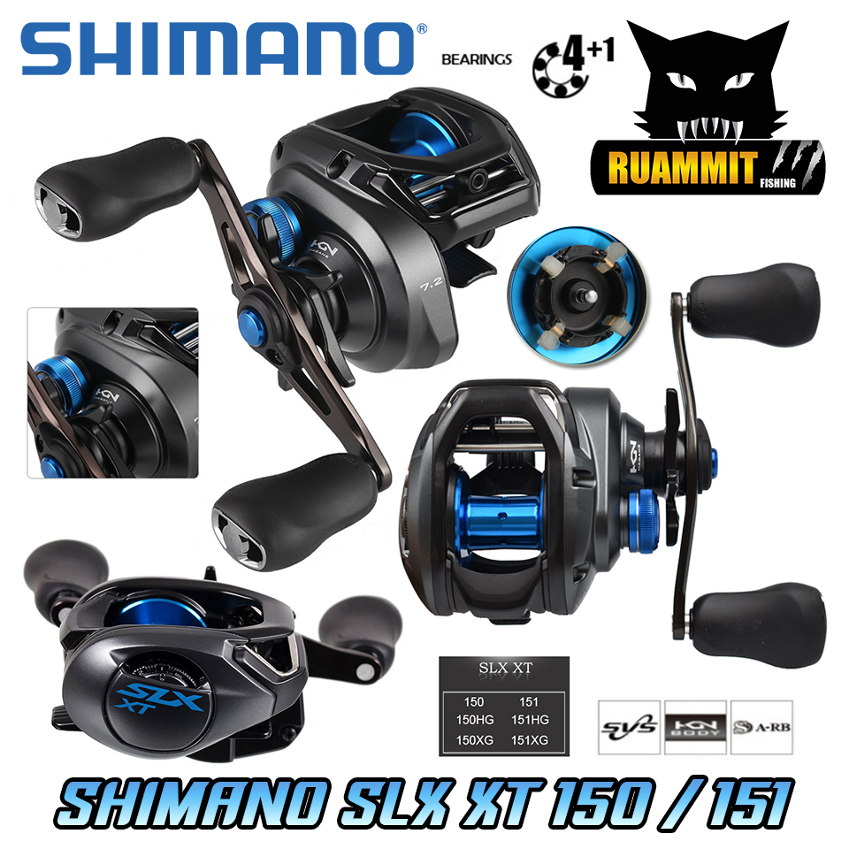 รอกหยดน้ำ ชิมาโน่ SHIMANO SLX XT 150/151 HG และ XG (มีทั้งหมุนขวาและหมุนซ้าย) | Shopee Thailand