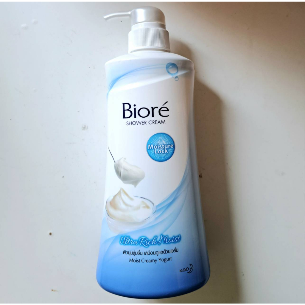 Biore (บิโอเร) Shower Cream ครีมอาบน้ำ ขนาด 550 ml. | Shopee Thailand