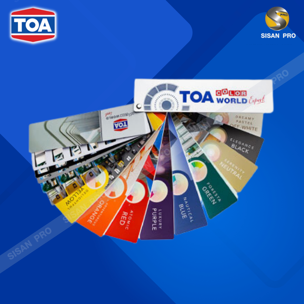 TOA Color World Expert Fandeck ทีโอเอ แฟนเดค พัดสีเล่มใหม่2023 ชุดพัดสี ...