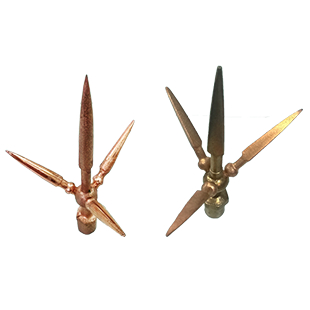 ล่อฟ้า 3แฉก (Multiple point air terminal) | Shopee Thailand