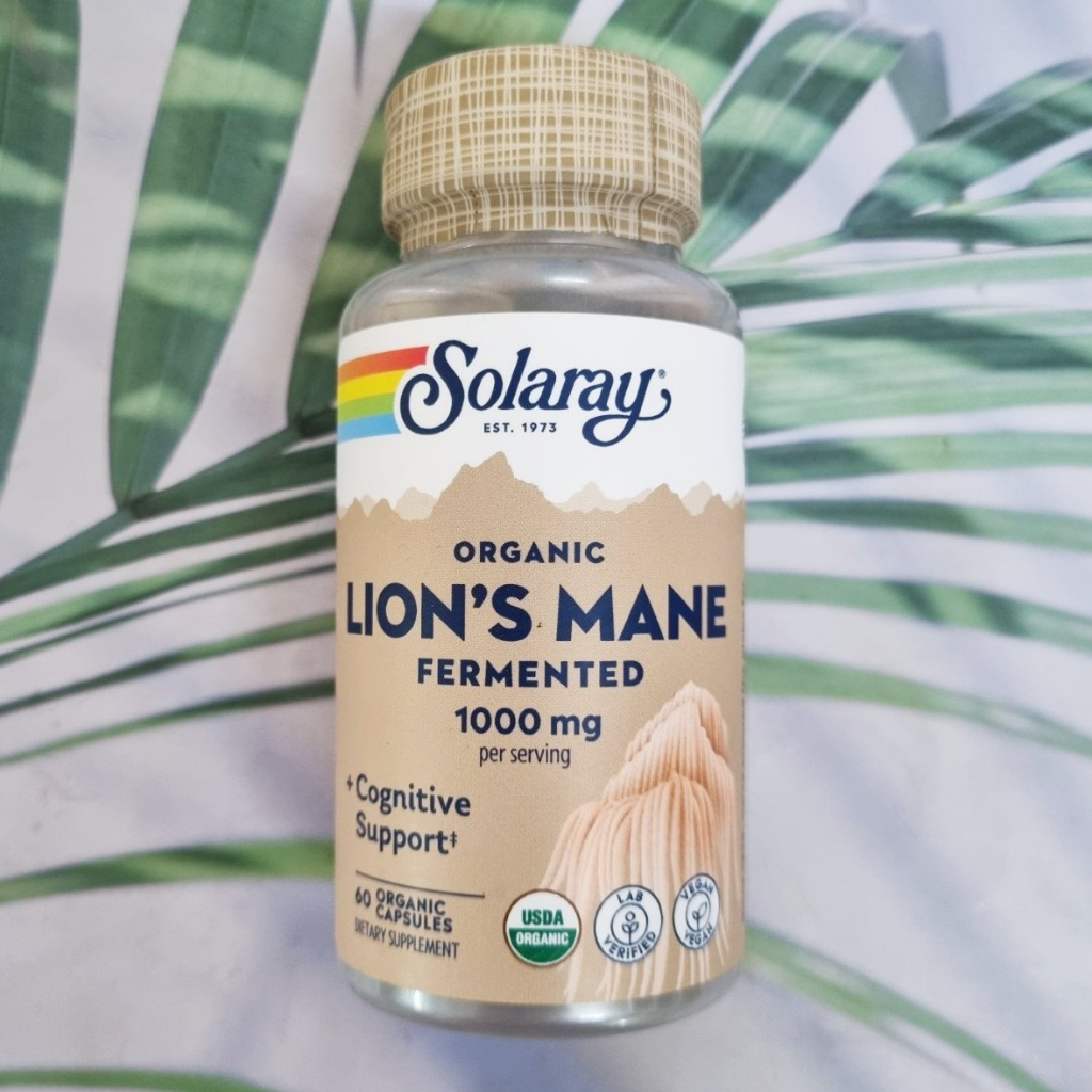 Organically Grown Fermented Lion's Mane Mushroom 500 mg 60 VegCaps ... Organically Grown Fermented Lion's Mane Mushroom 500 mg 60 VegCaps ...