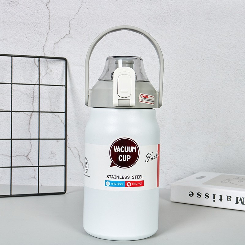 (พร้อมส่งในไทย) กระติกน้ำ สแตนเลสเกรด 316 เก็บอุณหภูมิ 1300ml. | Shopee Thailand