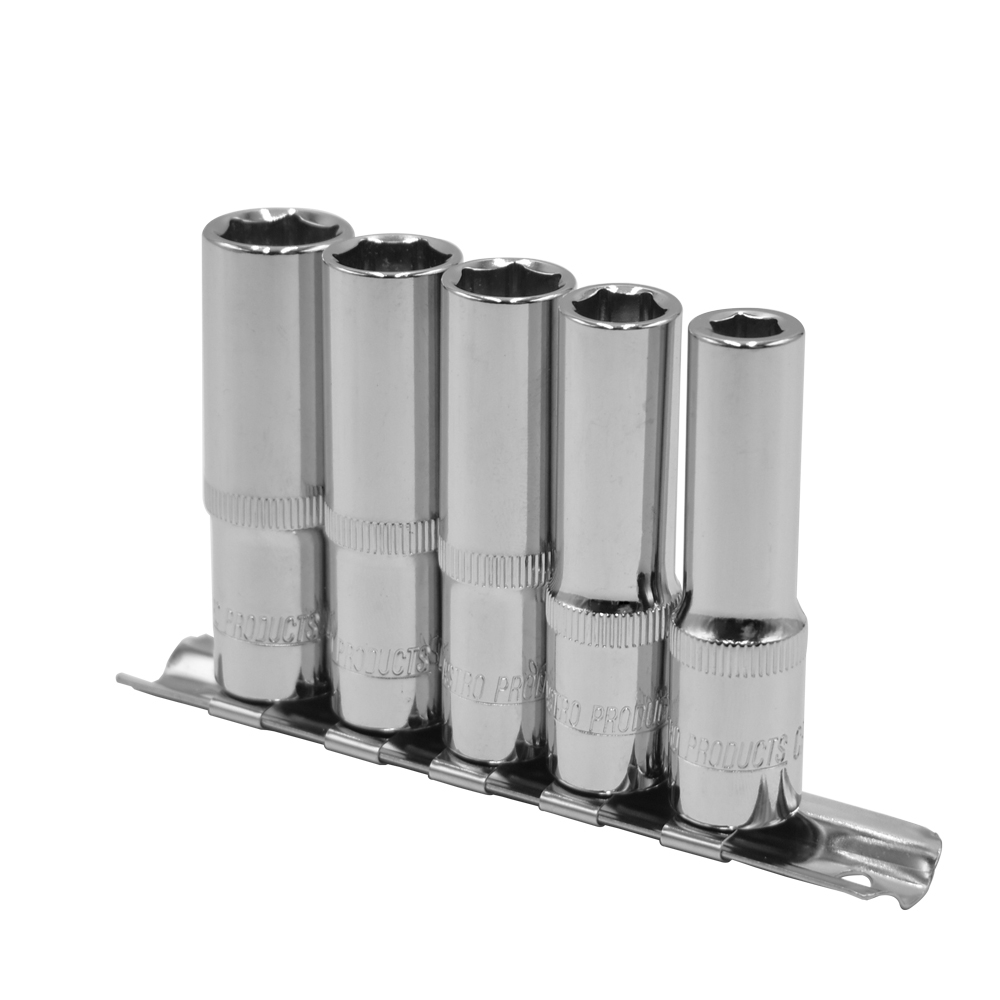 New Item ลูกบ๊อกซ์ยาว ชนิดแม่เหล็ก 5ชิ้น 3/8Dr Magnet Deep Socket 5Pcs ...