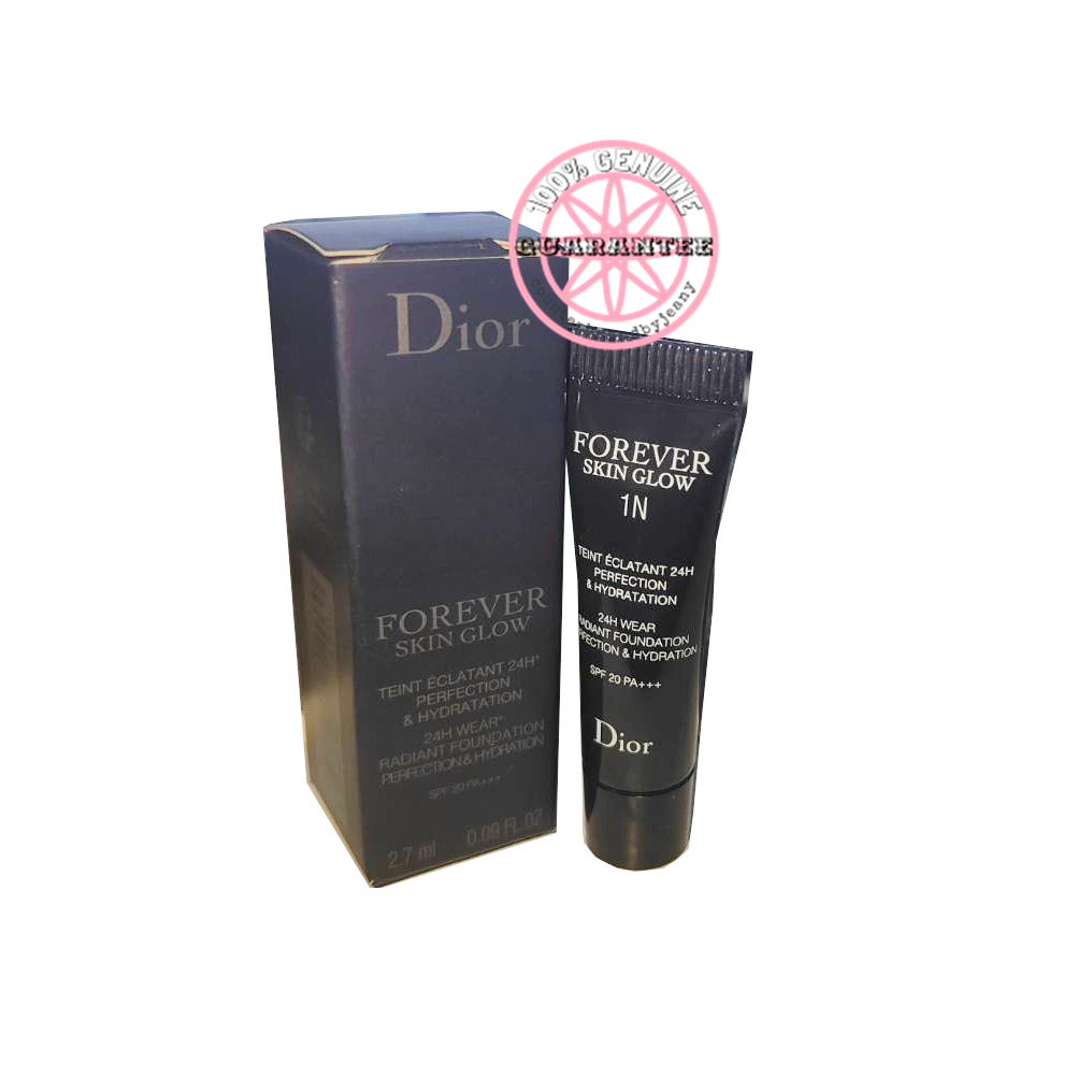 ป้ายไทย ของแท้ DIOR Forever Skin Glow Foundation SPF20PA+++ 2.7mL | Shopee Thailand