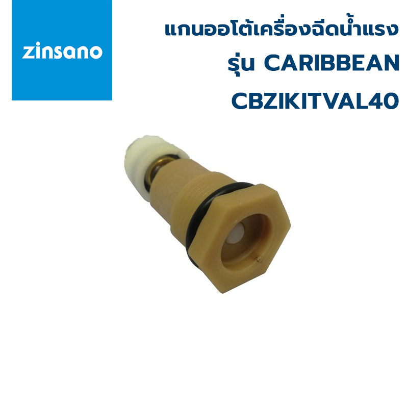 ZINSANO ตัวกั้นวาล์วน้ำ/แกนออโต้ เครื่องฉีดน้ำแรง (Overflow Valve Kit ...