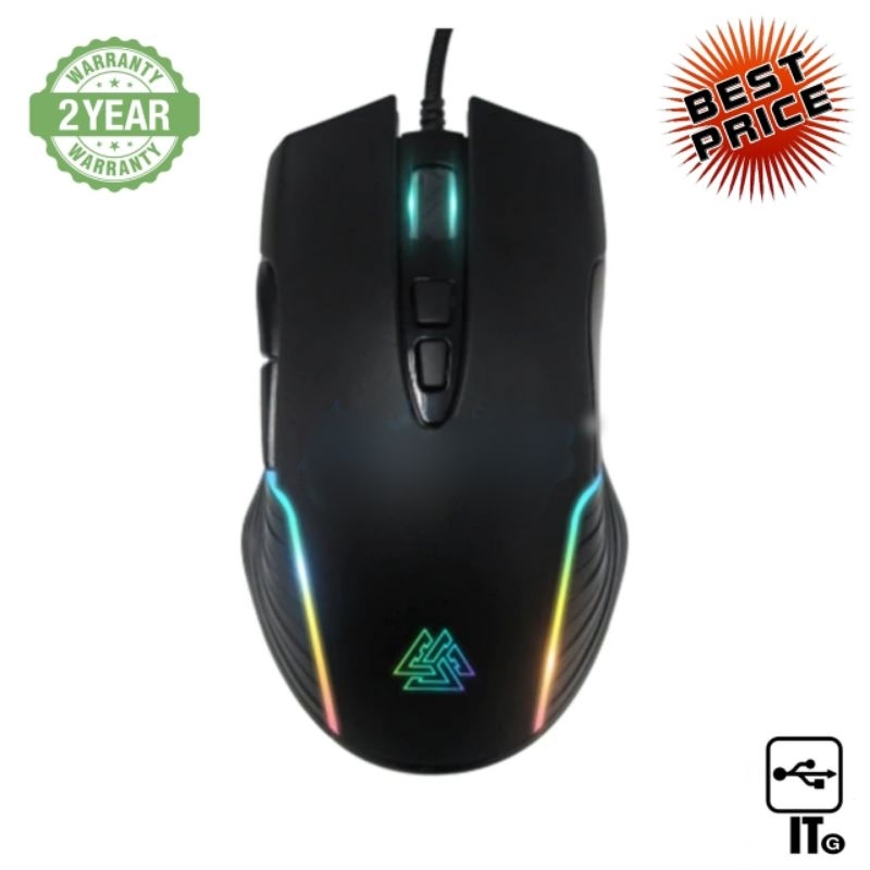 MOUSE EGA TYPE-M5 ประกัน 2Y เมาส์เกมมิ่ง เมาส์เล่นเกม เมาส์ | Shopee ...