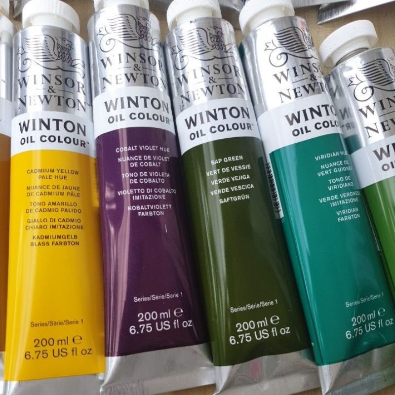 สีน้ำมันวินเซอร์ winsor & newton oil colour ขนาด 200 ml. | Shopee Thailand