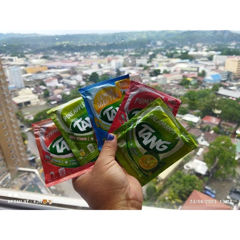 20 flavors 😋 Tang Instant Drink Mix 19g Real fruits 100% Available in ...