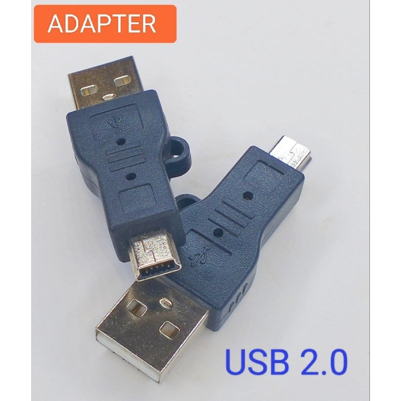 ADAPTER MINI USB 5 Pin to USB 2.0 | Shopee Thailand