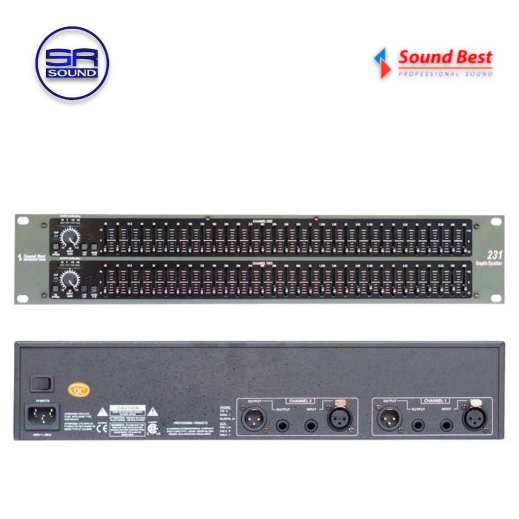 ฟรีค่าส่ง SOUNDBEST EQ-231B อีคิว eq อีคิวปรับเสียงแท้ อีควอไลเซอร์ อีค ...