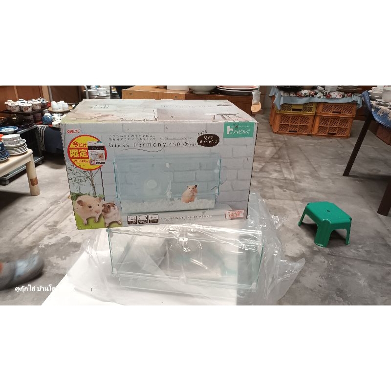 กรงหนูแฮมเตอร์ งานตู้ญี่ปุ่นครับ สวยใหม่ รายละเอียดตามด้านล่างครับGEX Glass Harmony 450 Plus ...