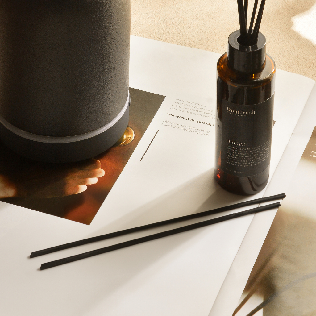 Dont/rush ก้านไม้หอมไฟเบอร์ 5mm 10 ชิ้น - Reed Diffuser Fiber Stick 5mm ...