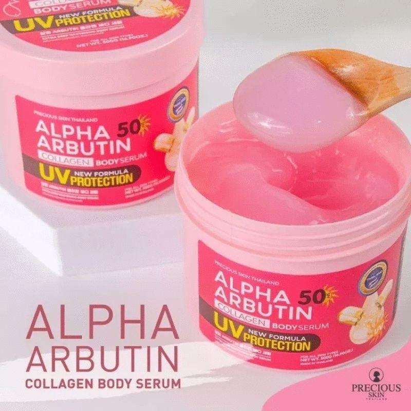 Perfect Skin Lady Alpha Arbutin Collagen Body Serum Spf50Pa+++ 500g.เซ ...