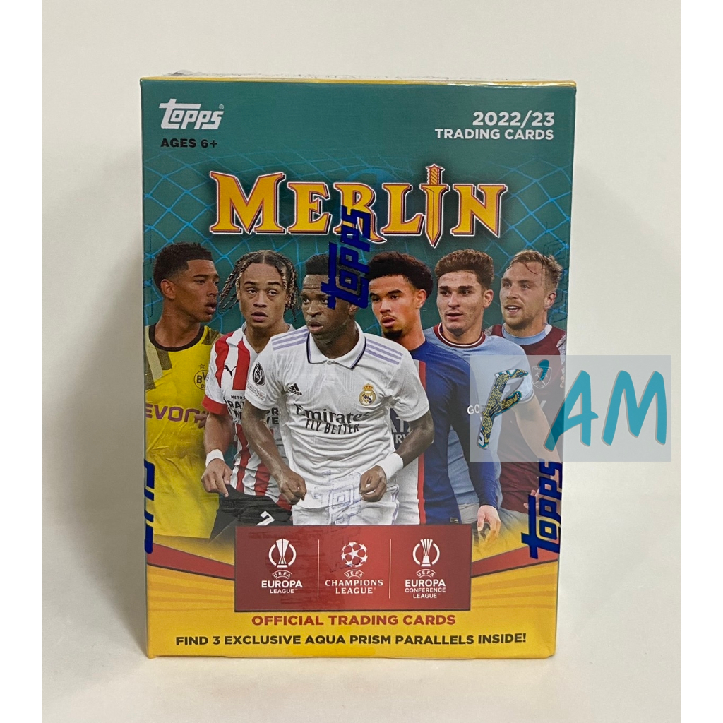 2022-23 Topps Merlin Soccer Blaster Box การ์ดสะสมฟุตบอล พร้อมส่ง ...