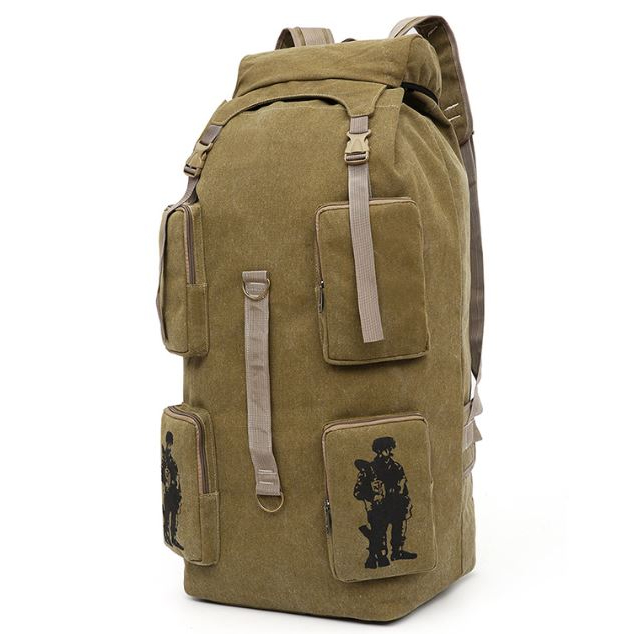 SH ขนาด 100 ลิตร กระเป๋าเป้เดินป่า ใบใหญ่ เป้สะพายหลัง กระเป๋าสะพาย ร่น ...