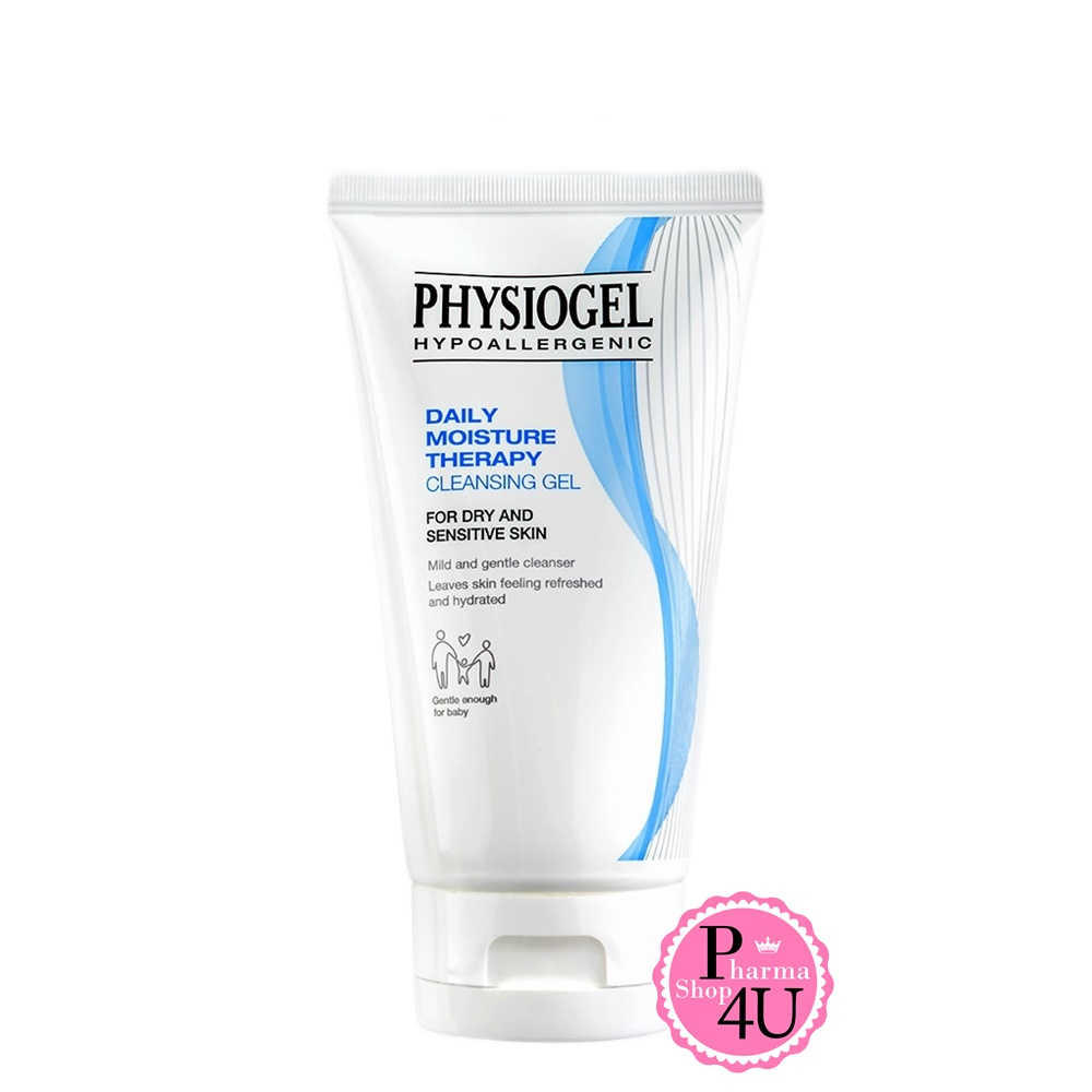 Physiogel Daily Moisture Therapy Cleansing Gel 150ml.เนื้อเจลใสแบบมีฟองเนียนนุ่ม #11104 | Shopee ...